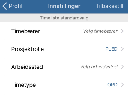 iCORE Hours App - Norsk brukerveiledning (iOS)